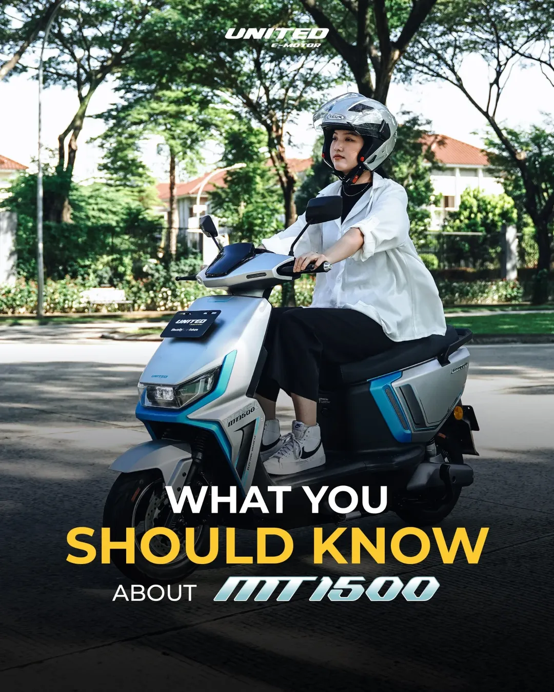United MT1500 Motor Listrik Canggih Kendaraan Masa Kini