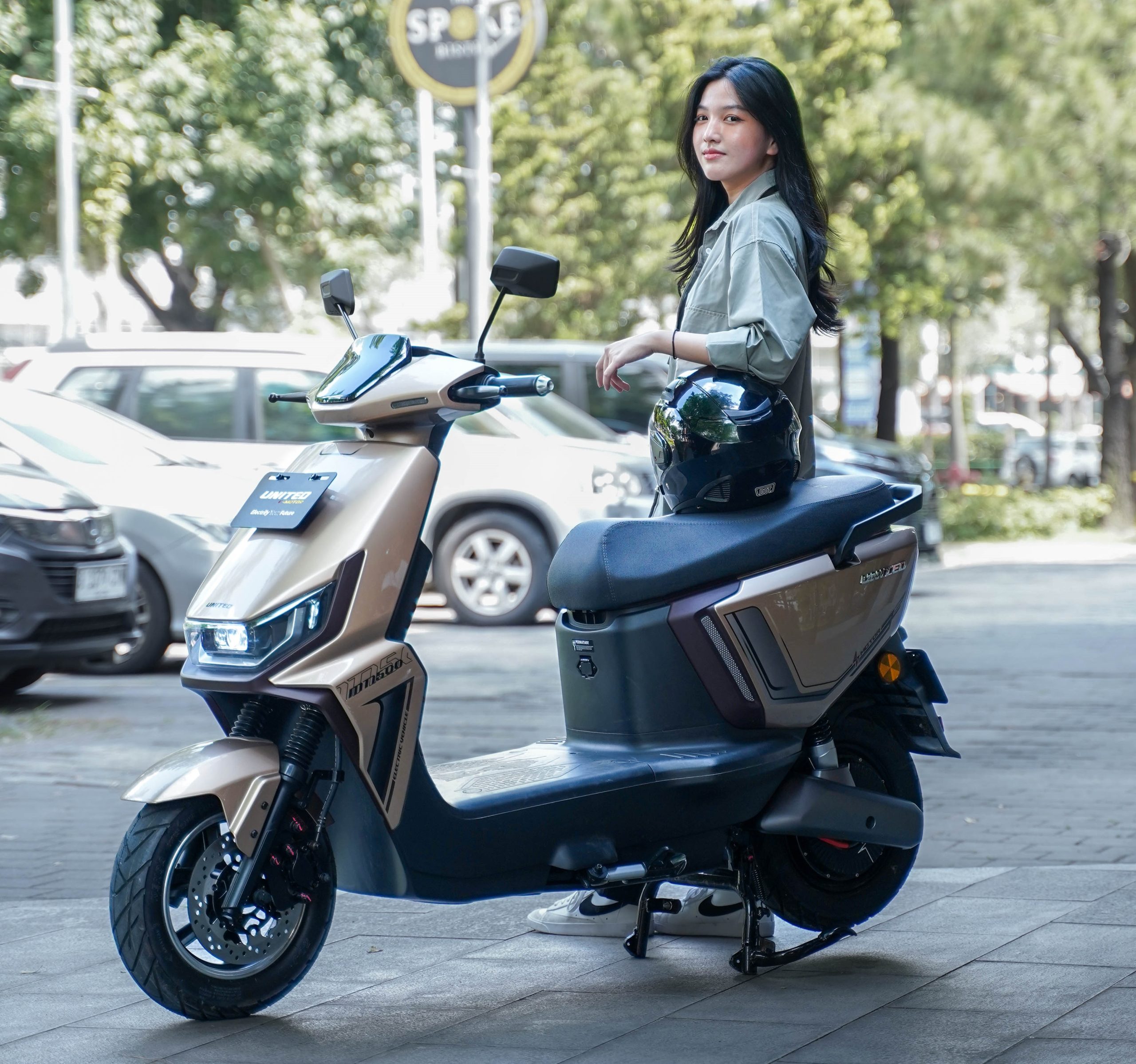 United MT1500 Motor Listrik Tangguh untuk Mobilitas Urban Masa Kini